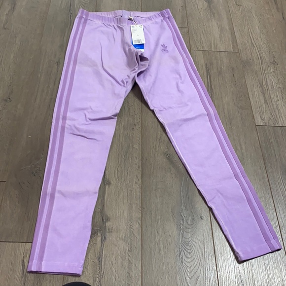 adidas | Pants & Jumpsuits | Adidas Purple Maubri Tights Small New ...